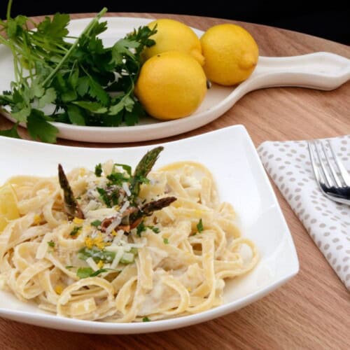 Fettuccine Lemoncello - The Wine Lover's Kitchen