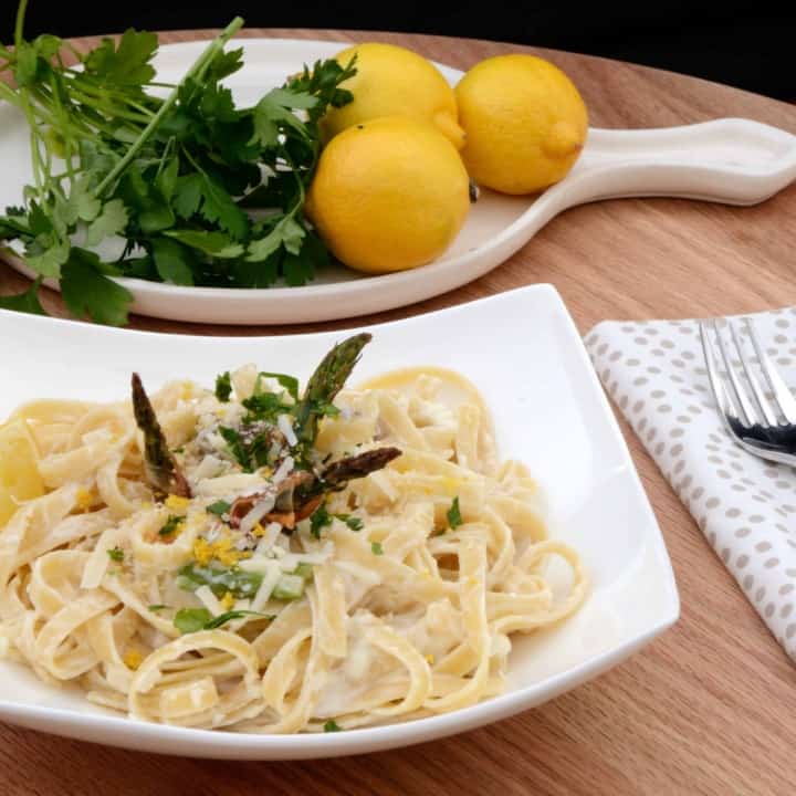 Fettuccine Lemoncello - The Wine Lover's Kitchen