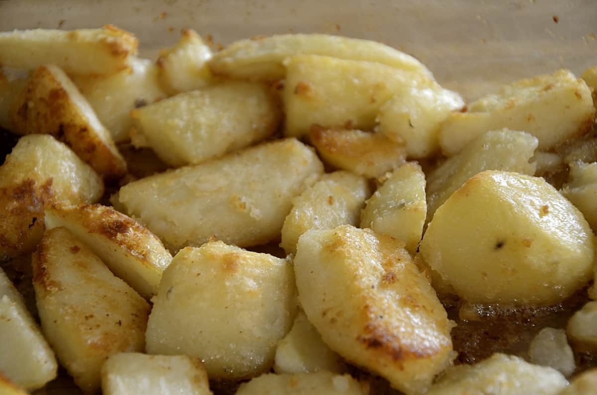 English Roasted Potatoes - The Wine Lover's Kitchen