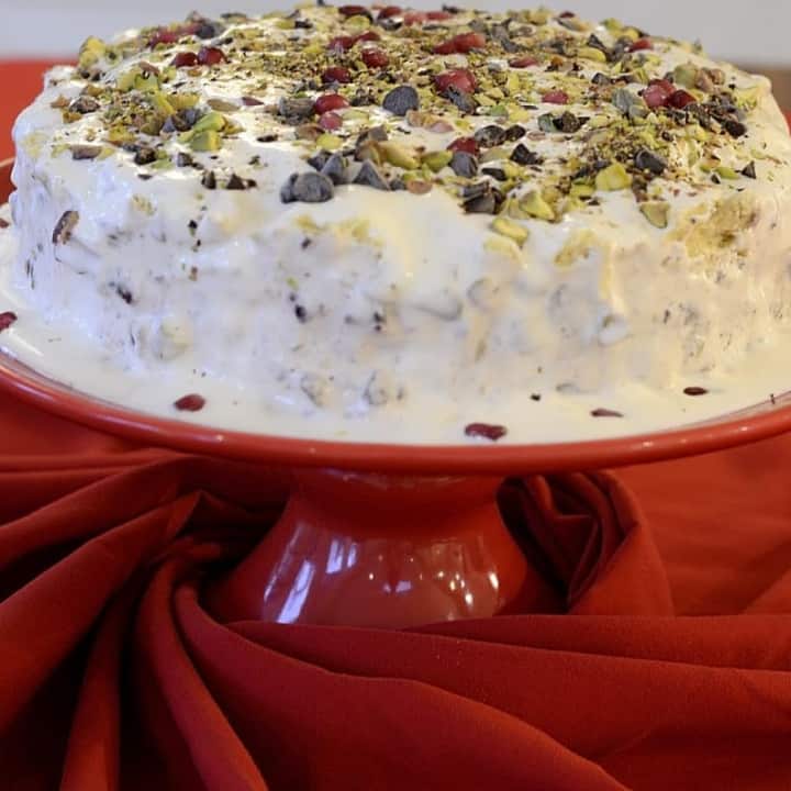 Italian Christmas Pudding Cake - No-Bake - The Wine Lover's Kitchen