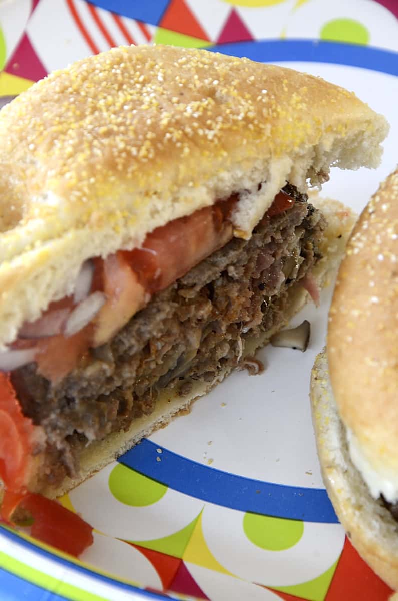 Beer Can Stuffed Burgers - The Wine Lover's Kitchen