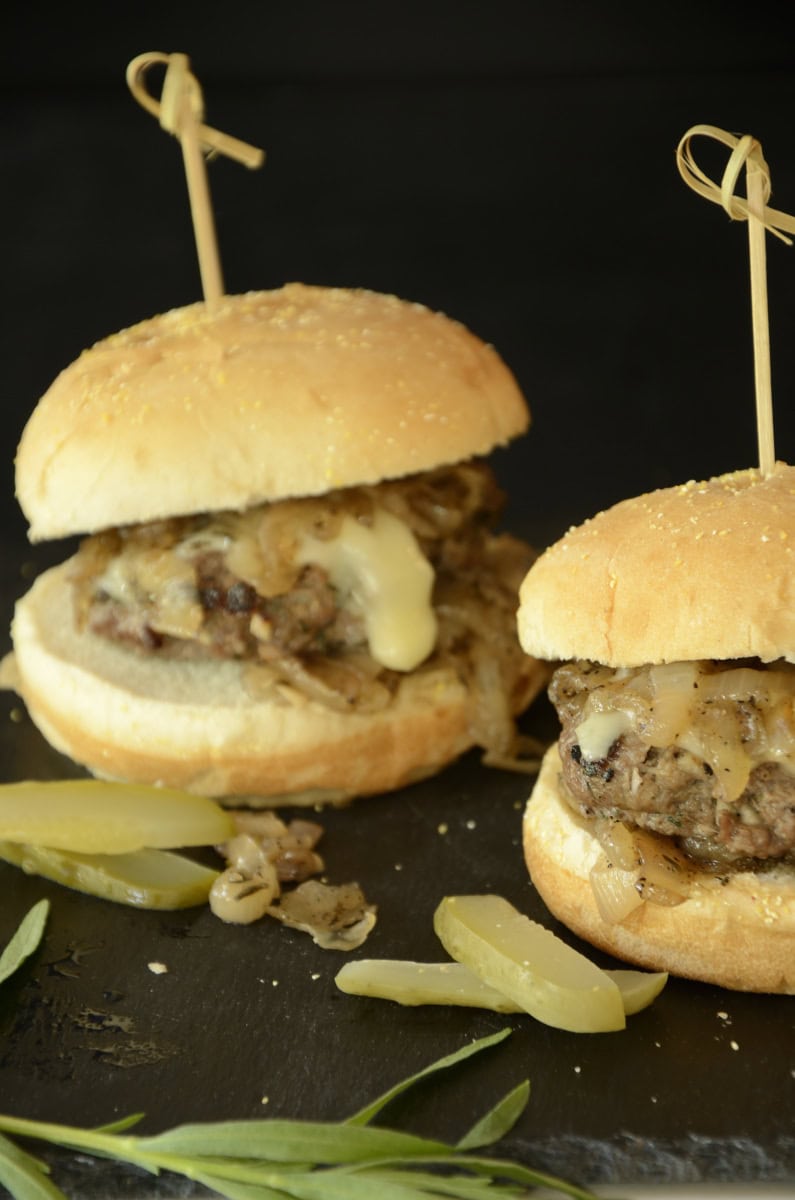 French Brie Burger - The Wine Lover's Kitchen