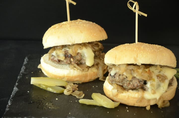 French Brie Burger - The Wine Lover's Kitchen